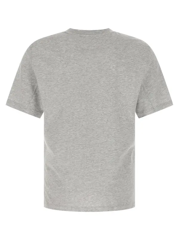 Brunello Cucinelli Logo Printed Crewneck T-shirt