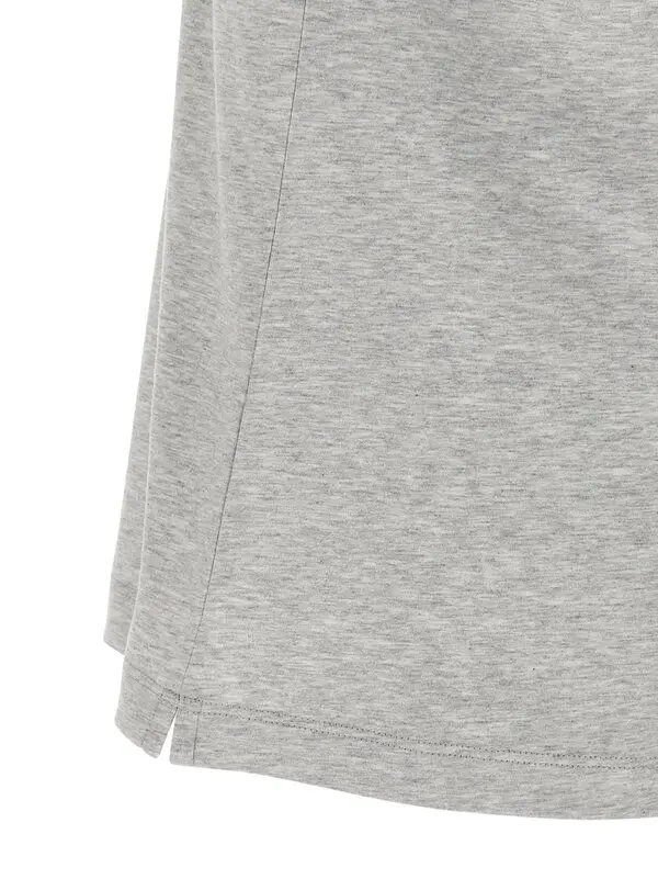 Brunello Cucinelli Logo Printed Crewneck T-shirt