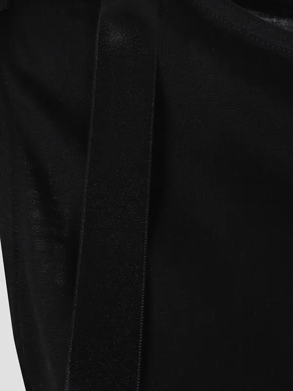 Simone Rocha Bow Ribbon Tail Tank Top - Black