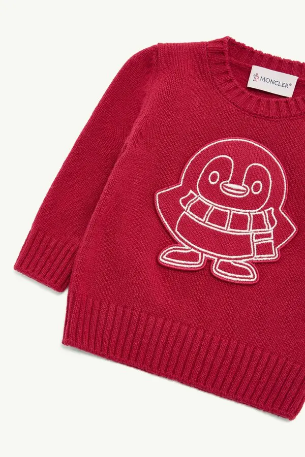 Moncler Penguin Wool Cashmere Blend Sweater