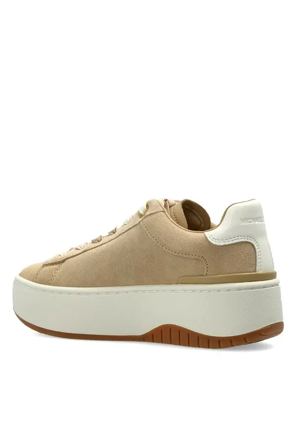 Michael Kors Dottie Perforated-logo Platform Sneakers