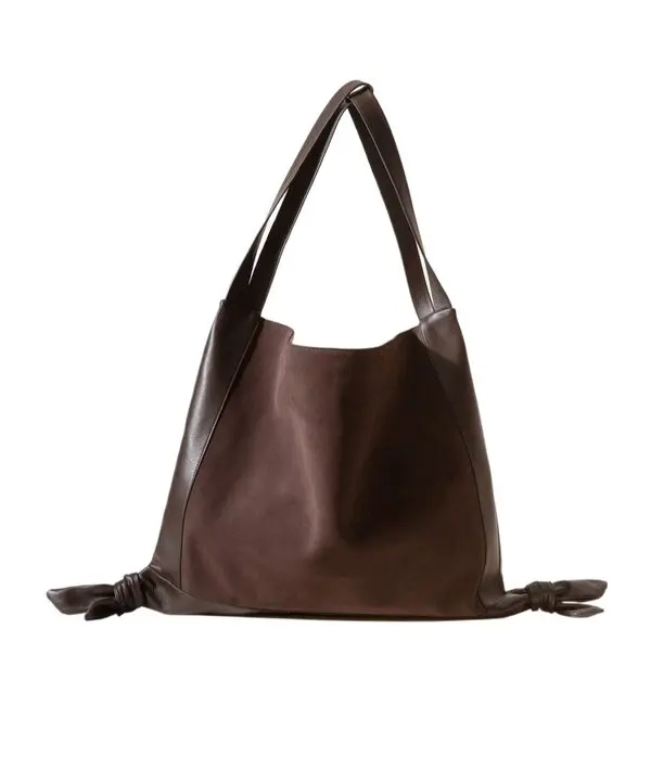 Hereu Knot Detail Shoulder Bag