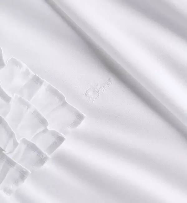 Dior Dioriviera Blouse With Ruffled Plastron