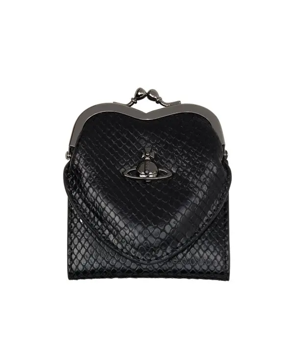 VIVIENNE WESTWOOD Heart-shaped Wallet - Black