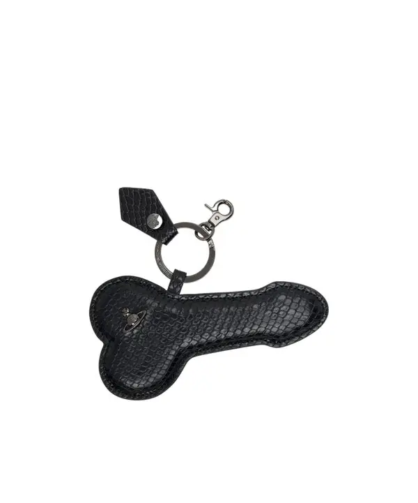VIVIENNE WESTWOOD Snake Embossed Penis Keychain