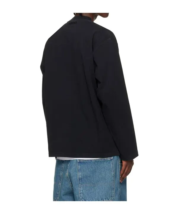 Vetements Paris Embroidered Long-sleeve T-shirt