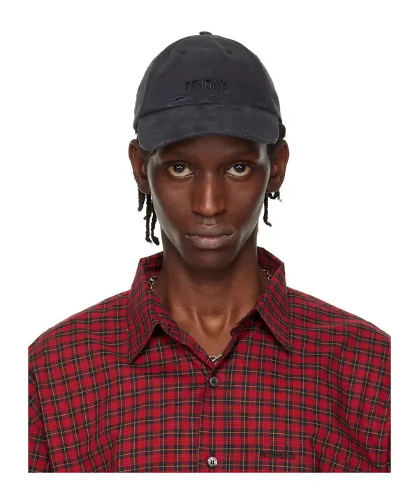 Vetements Embroidered Letter Baseball Cap