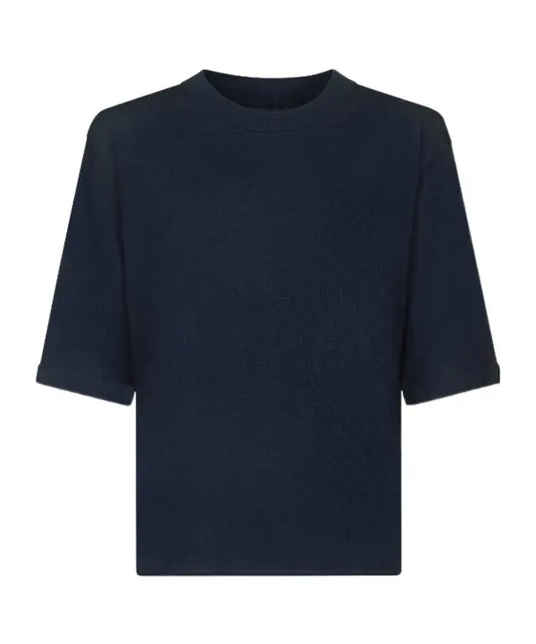 Loulou De Saison Nala Cashmere T-shirt - Navy