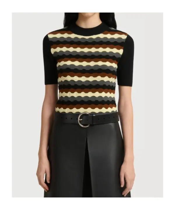 Marni Wool Jumper With 3d Wave
