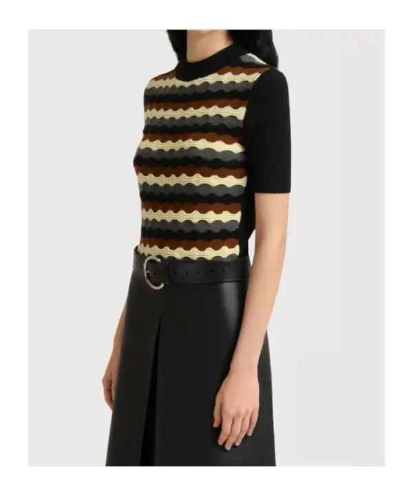 Marni Wool Jumper With 3d Wave