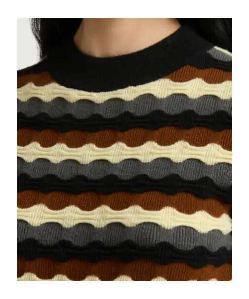 Marni Wool Jumper With 3d Wave