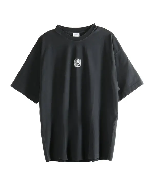 Vetements Crew Neck Short-sleeved T-shirt - Black