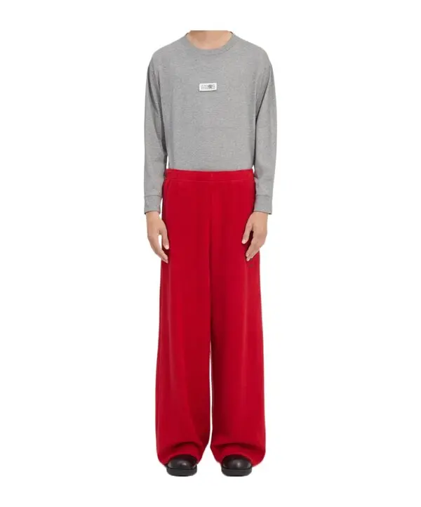 MAISON MARGIELA Brushed Fleece Cotton Sweatpant