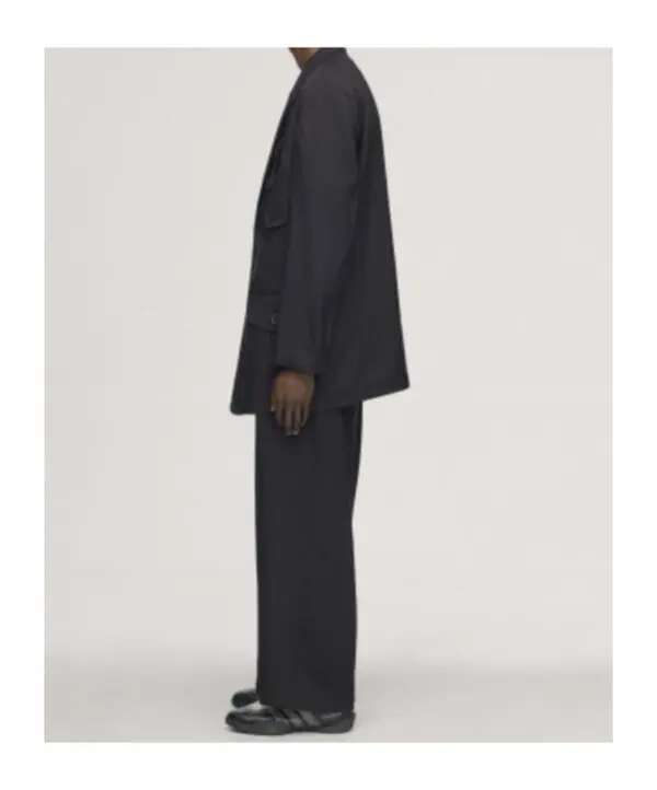 Y3 Sport Uniform Box Pleated Pants