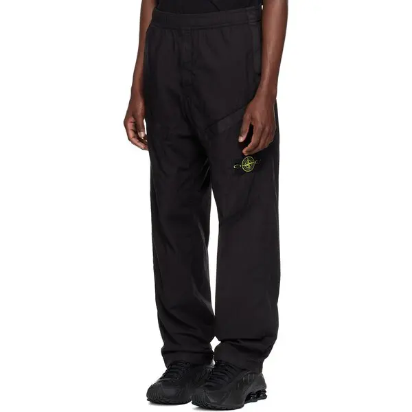 Stone Island Stretch Cotton Poplin Work Pants