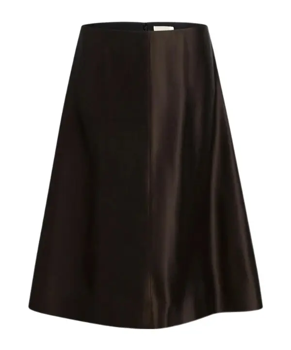 Khaite Pleated Skirt