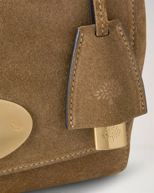 Mulberry Lily Salcombe Suede Shoulder Bag