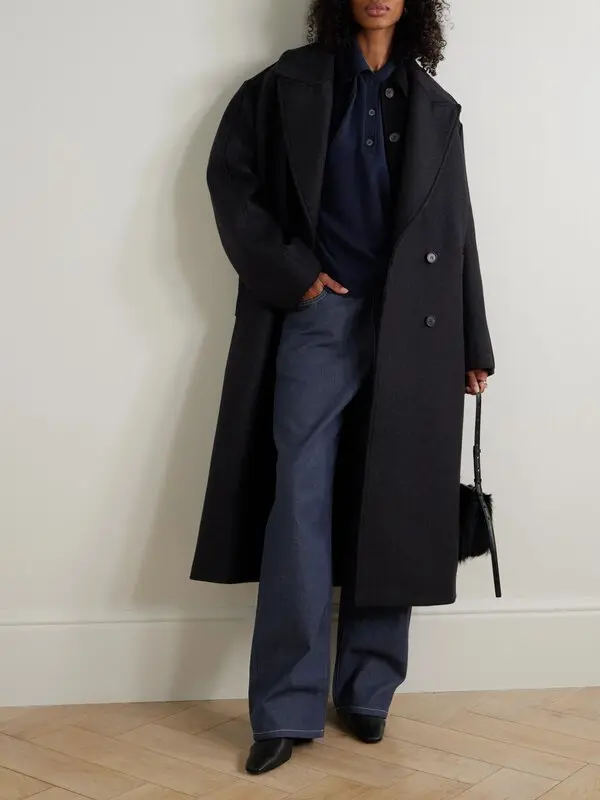 RÓHE Wide-leg Jeans With Button Closure