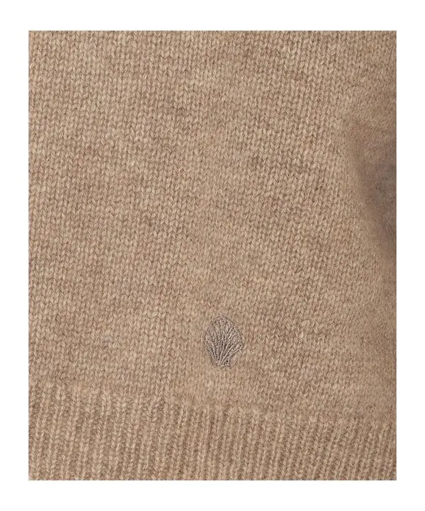 Loulou De Saison Heike Cropped Button-up Cardigan - Nude