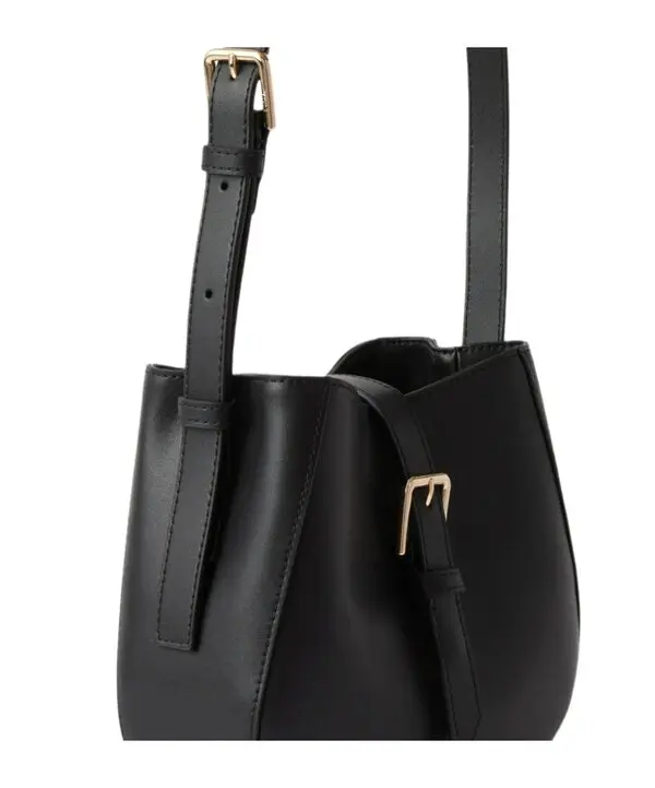 Furla Large Buckle-detail Leather Bucket Bag