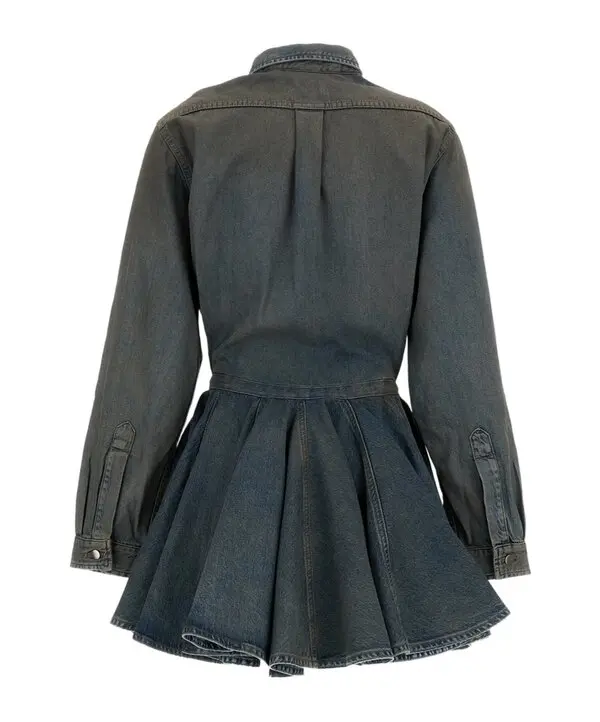 HAIKURE Shila Ziggy Denim Mini Dress