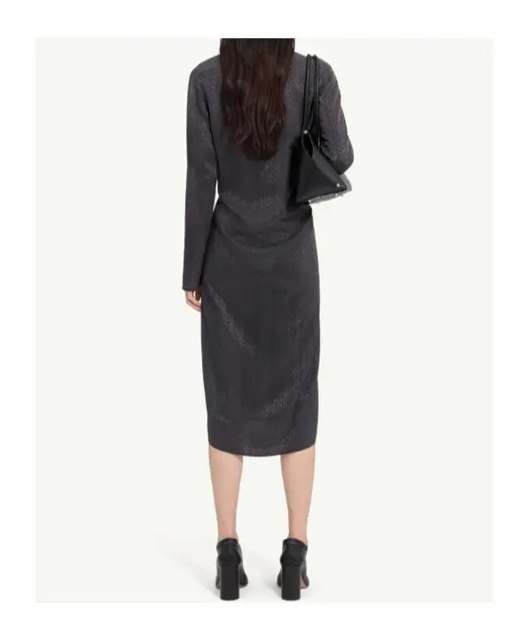 MAISON MARGIELA Jacquard Wrap Dress