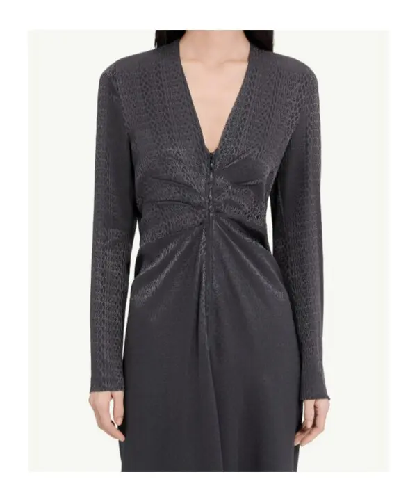 MAISON MARGIELA Jacquard Wrap Dress