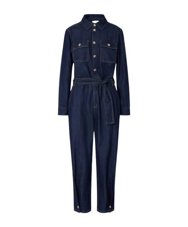 Liu Jo Long Denim Jumpsuit