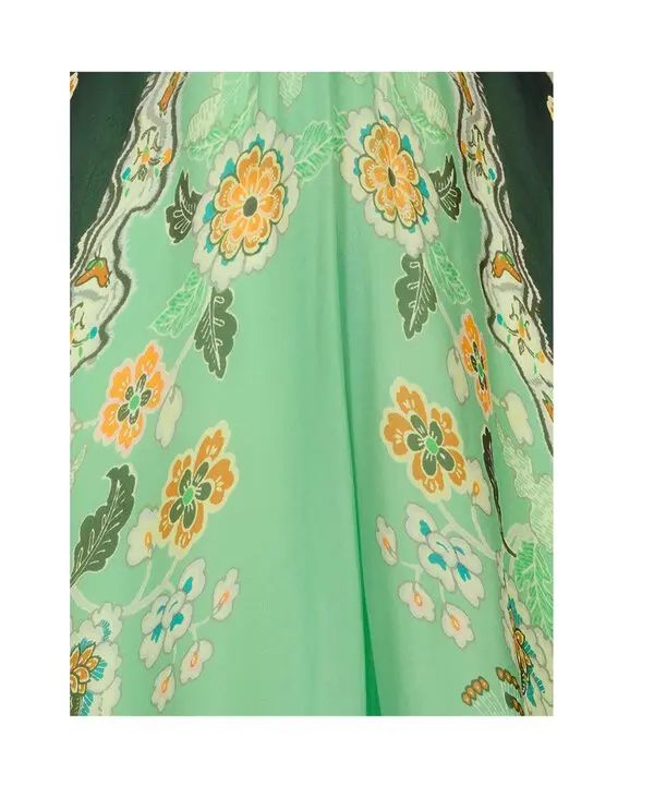 Roberto Cavalli Printed Halter-neck Maxi Dress With Cut-out Detailing
