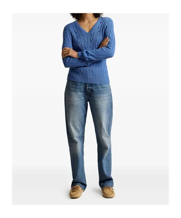 Polo Ralph Lauren V-neck Cotton Sweater
