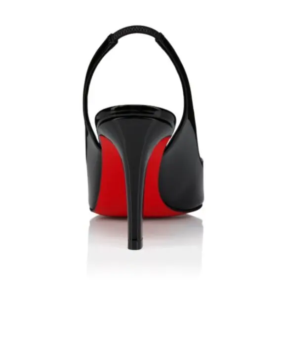 CHRISTIAN LOUBOUTIN Fannylove Slingback Pumps - Black