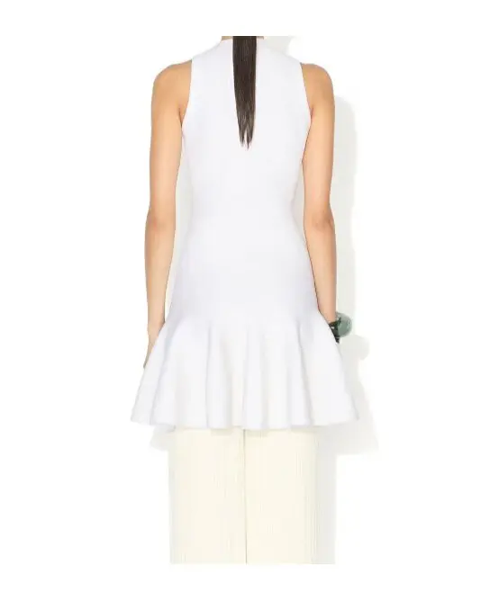 Alaïa Cross-front Knit Dress