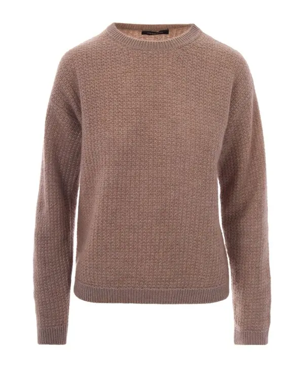 Fabiana Filippi Long Sleeve Crew Neck Sweater