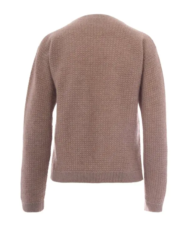Fabiana Filippi Long Sleeve Crew Neck Sweater