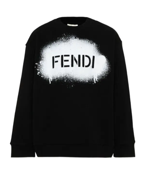 Fendi Crew-neck Sweatshirt - Black