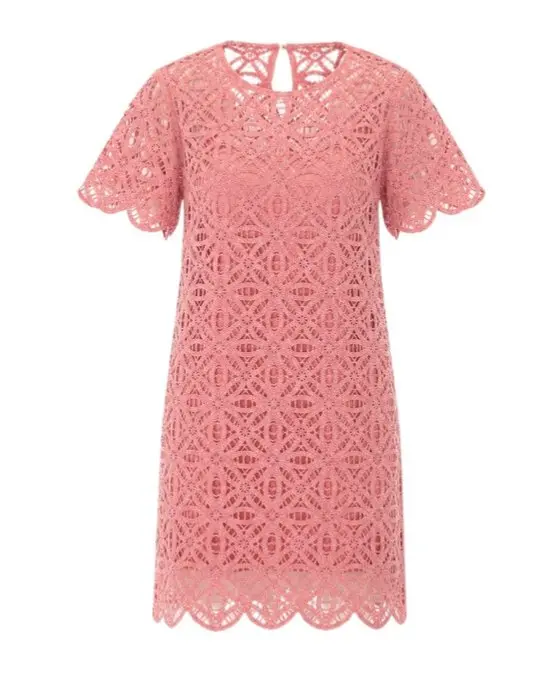 Michael Kors Lace Mini Dress - Primrose
