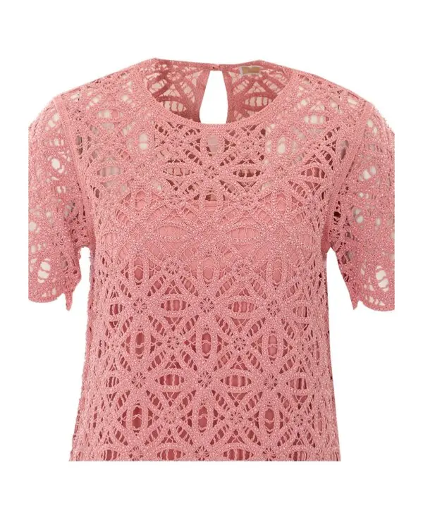 Michael Kors Crochet Cotton Mini Dress