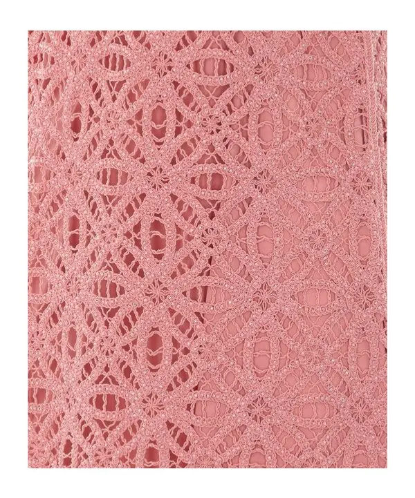 Michael Kors Crochet Cotton Mini Dress