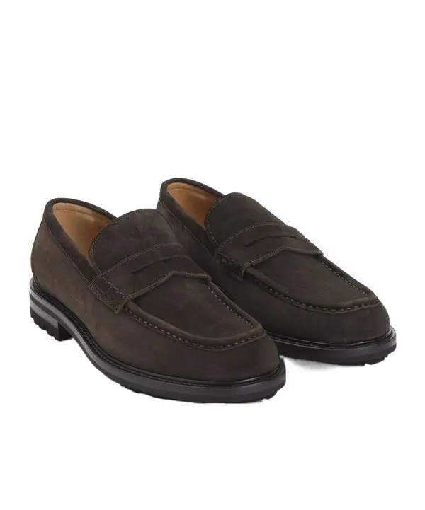 Kiton Round-toe Loafers