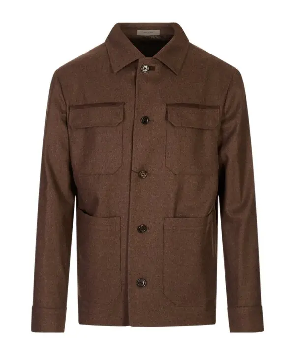 Corneliani Long Sleeve Shirt Jacket