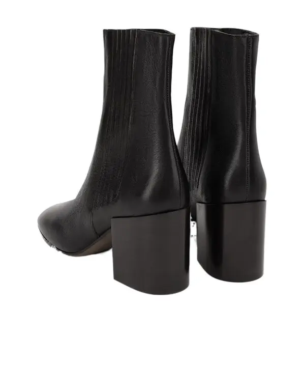 Dries Van Noten Heeled Leather Chelsea Boots