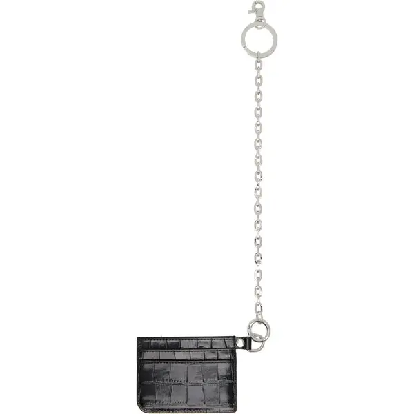 VIVIENNE WESTWOOD Croc-effect Orb Card Holder