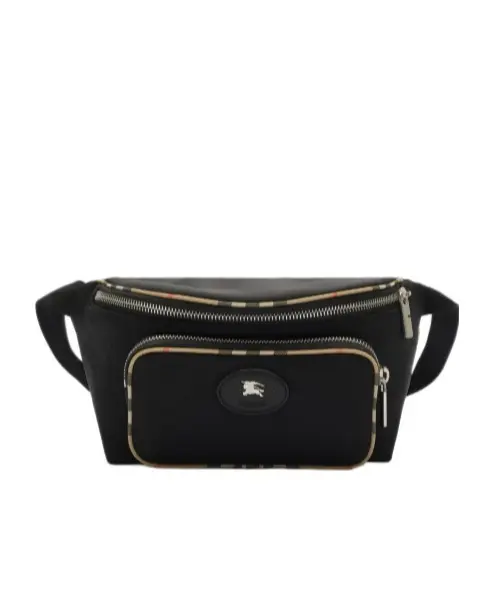 Burberry Check Trim Belt Bag