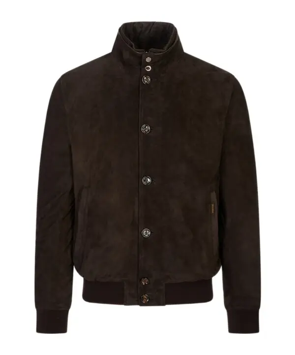MOORER Stand-collar Casual Jacket