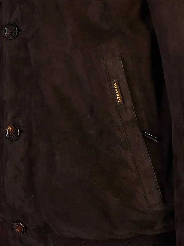 MOORER Stand-collar Casual Jacket