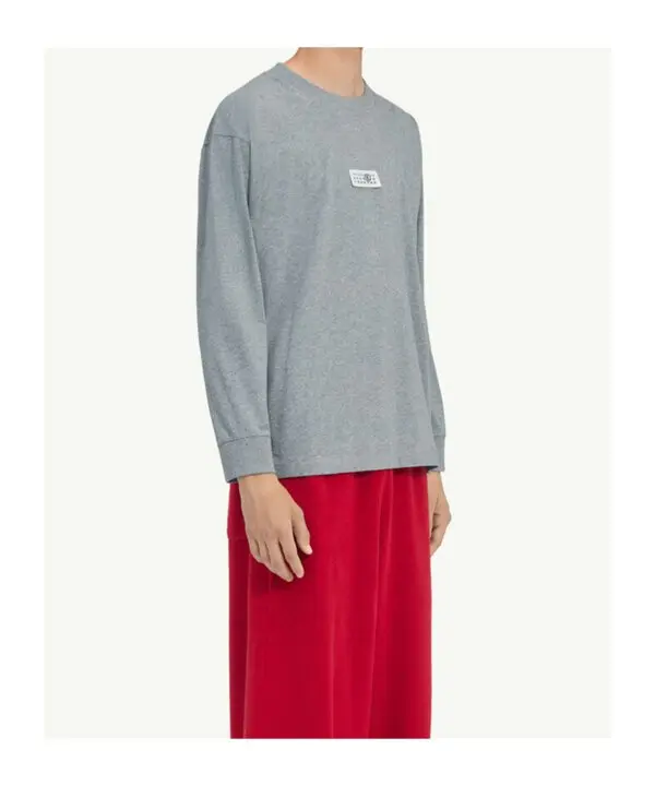 MAISON MARGIELA Cotton Jersey Long-sleeve Top