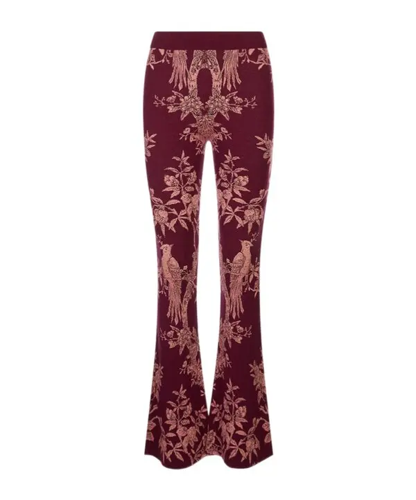 Etro Elastic-waist Casual Trousers