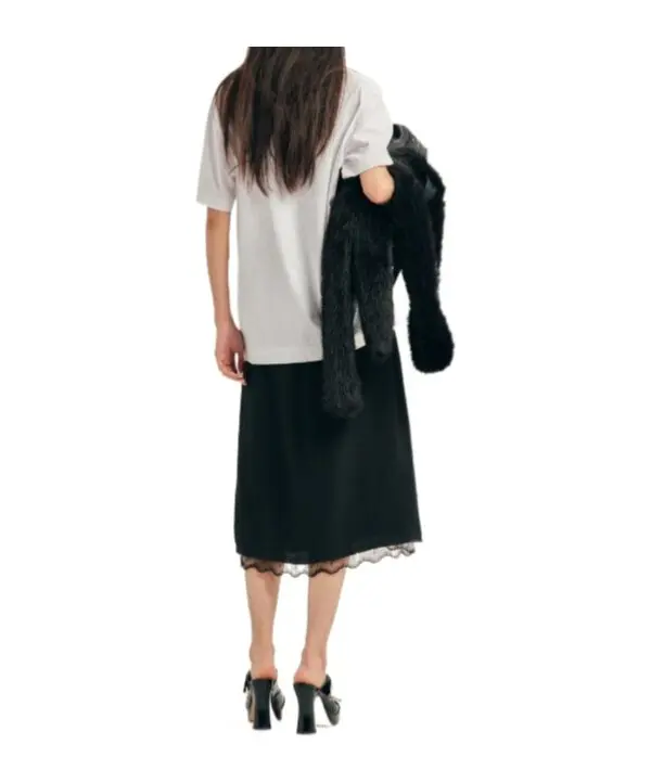 Simone Rocha Trompe Loeil Patchwork T-shirt