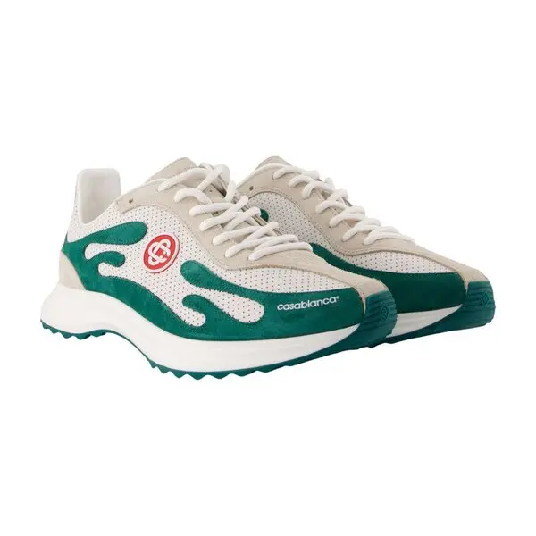 Casablanca Round-toe Low-top Sneakers