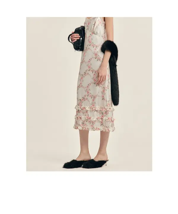 Simone Rocha Faux Fur High Heel Mules